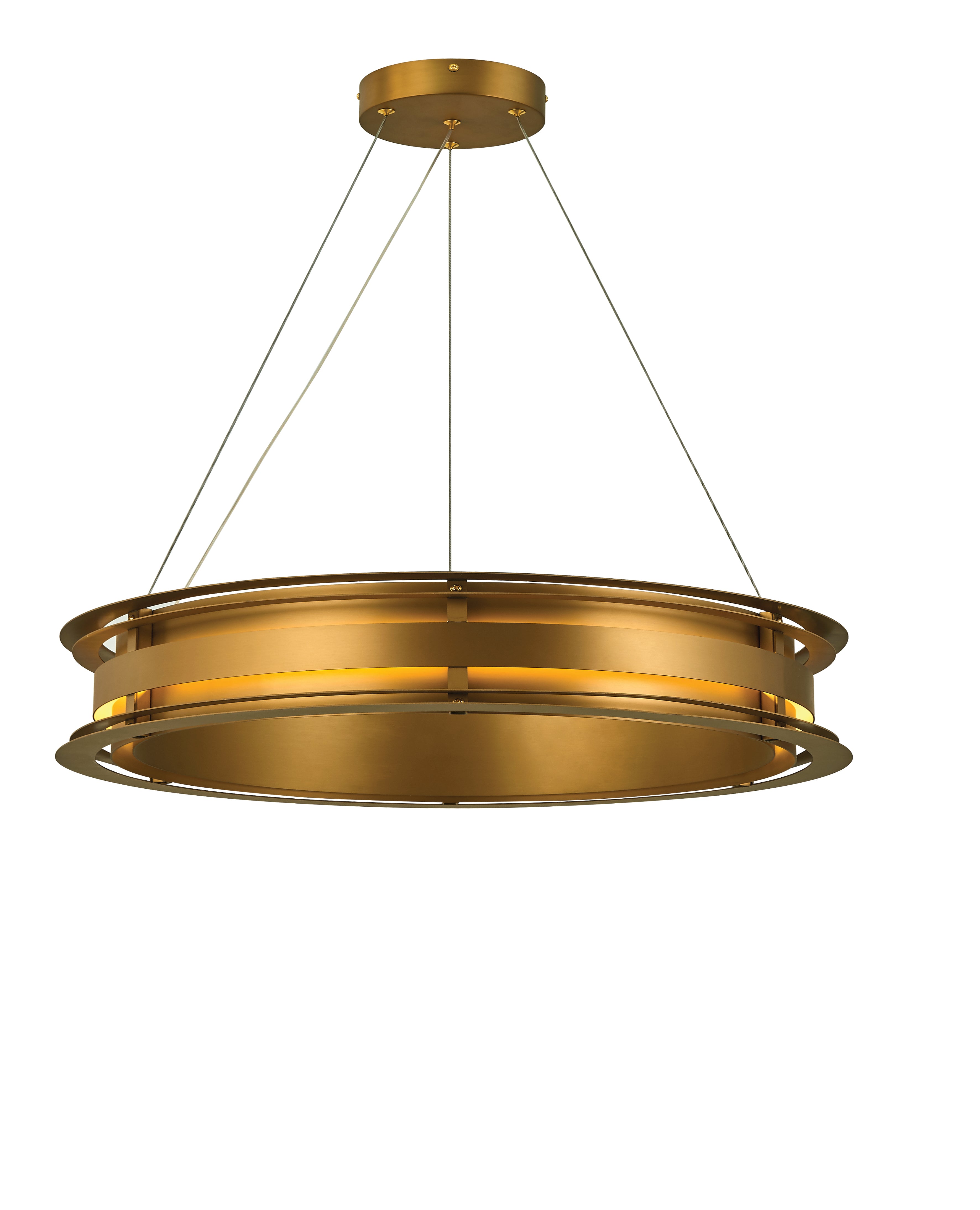 Thumprints Antique Gold Bristol Dining Chandelier T1058-AG